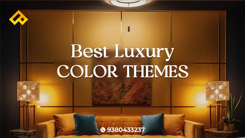 Best Color Themes for Luxury Interior Designs | WallFabrica Guide